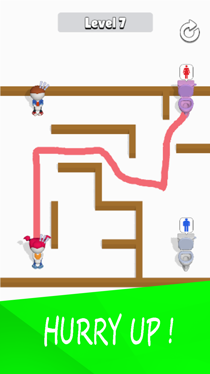 Toilet Rush Run to Toilet mobile-TapTap