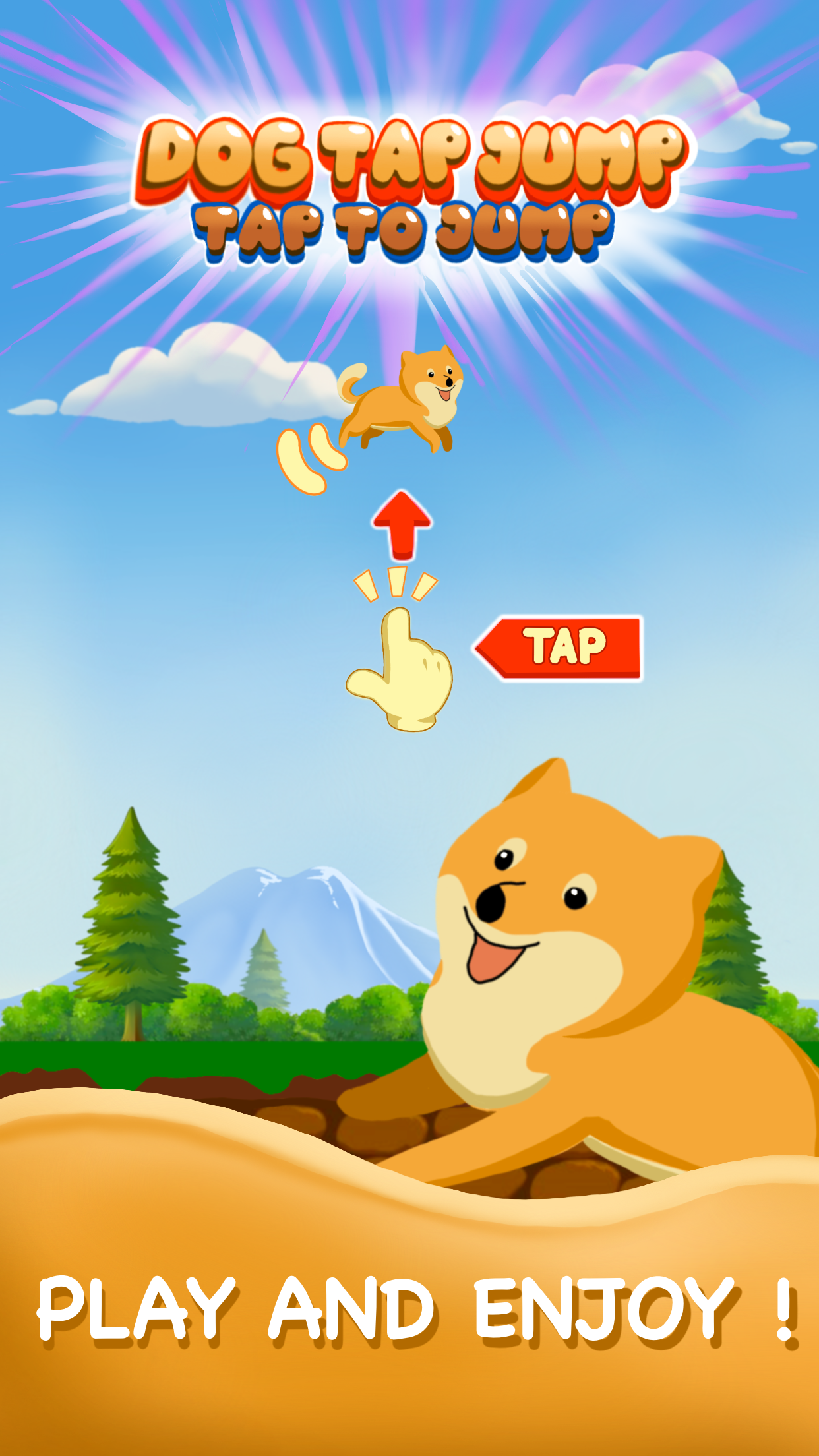 Dog Tap Jump: Puppy Adventure! android iOS-TapTap