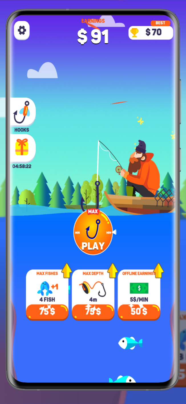 Tiny Fishing android iOS apk download for free-TapTap