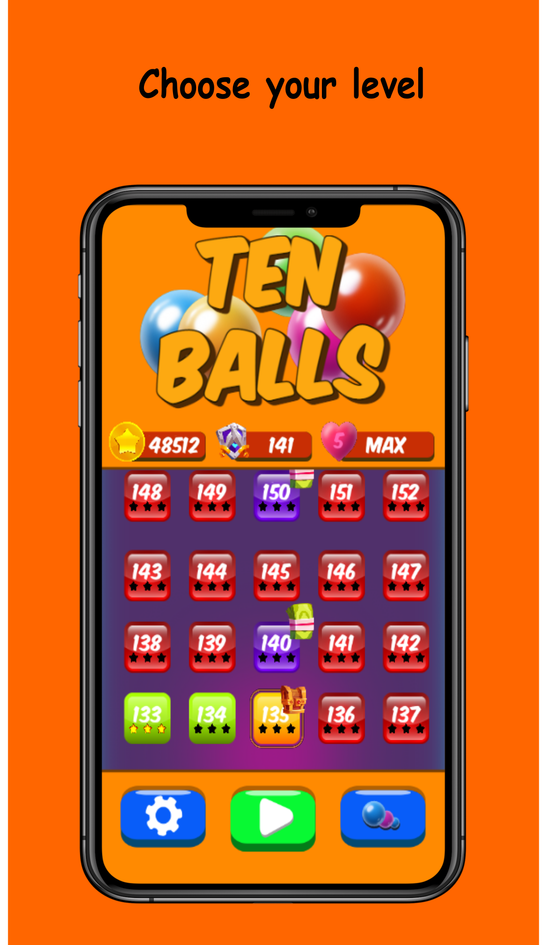 Ten balls android iOS-TapTap