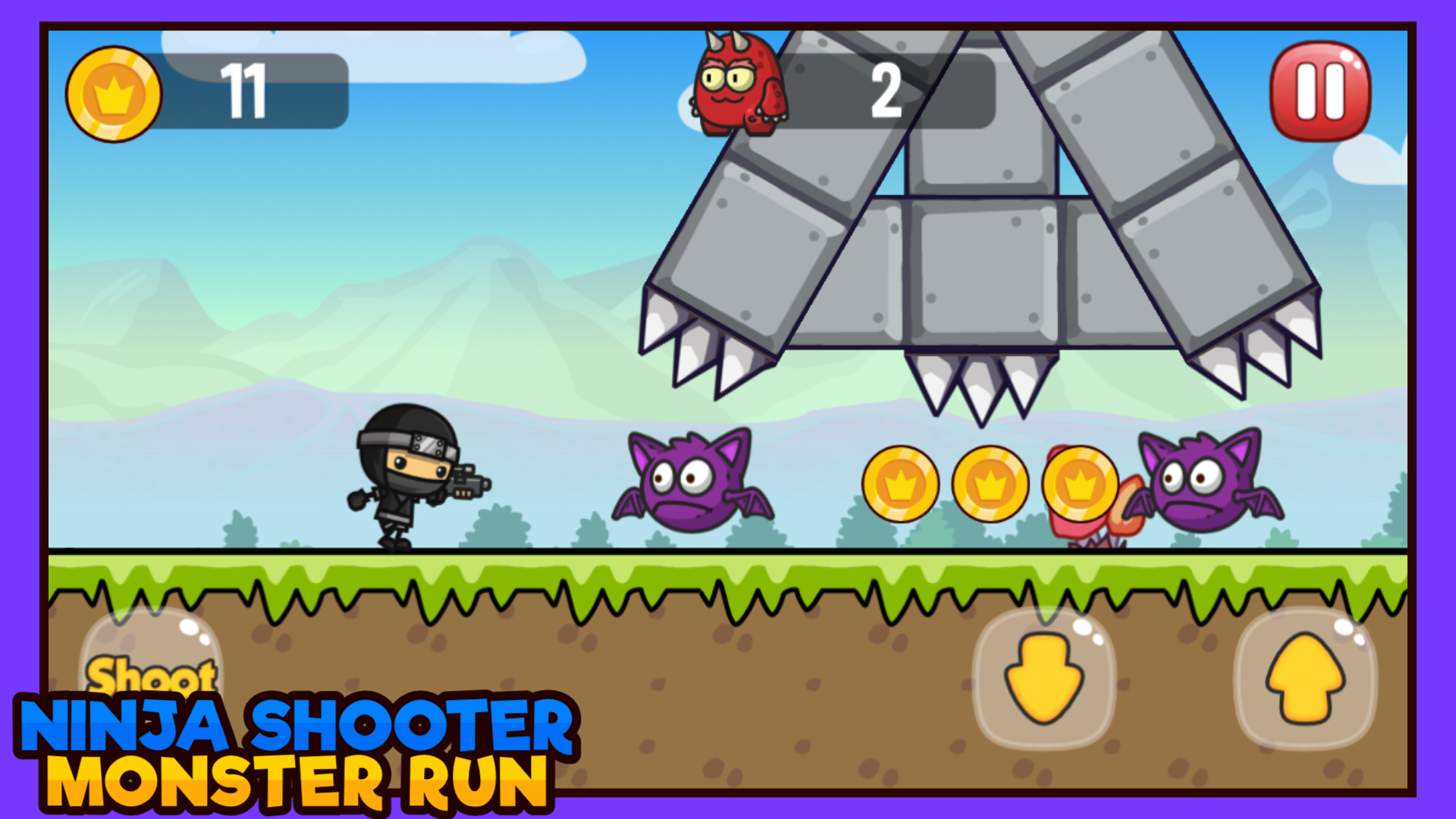 Ninja Shooter: Monster Run android iOS-TapTap