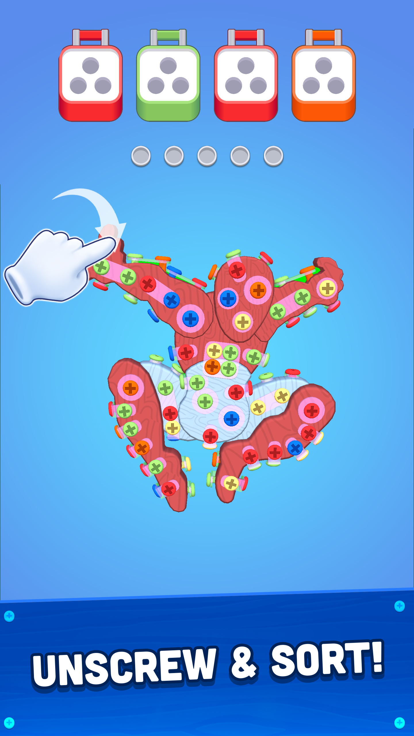 Screw Pin Sort: Nut Jam 3D for Android/iOS - TapTap