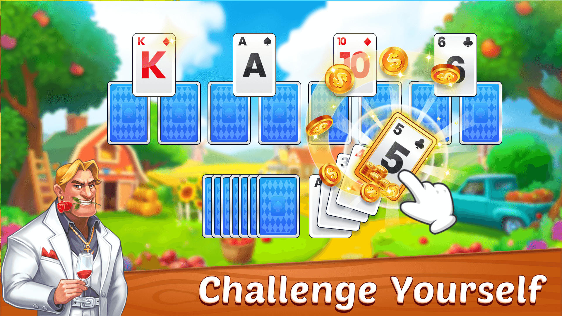 Solitaire TriPeaks: Garden android iOS apk download for free-TapTap