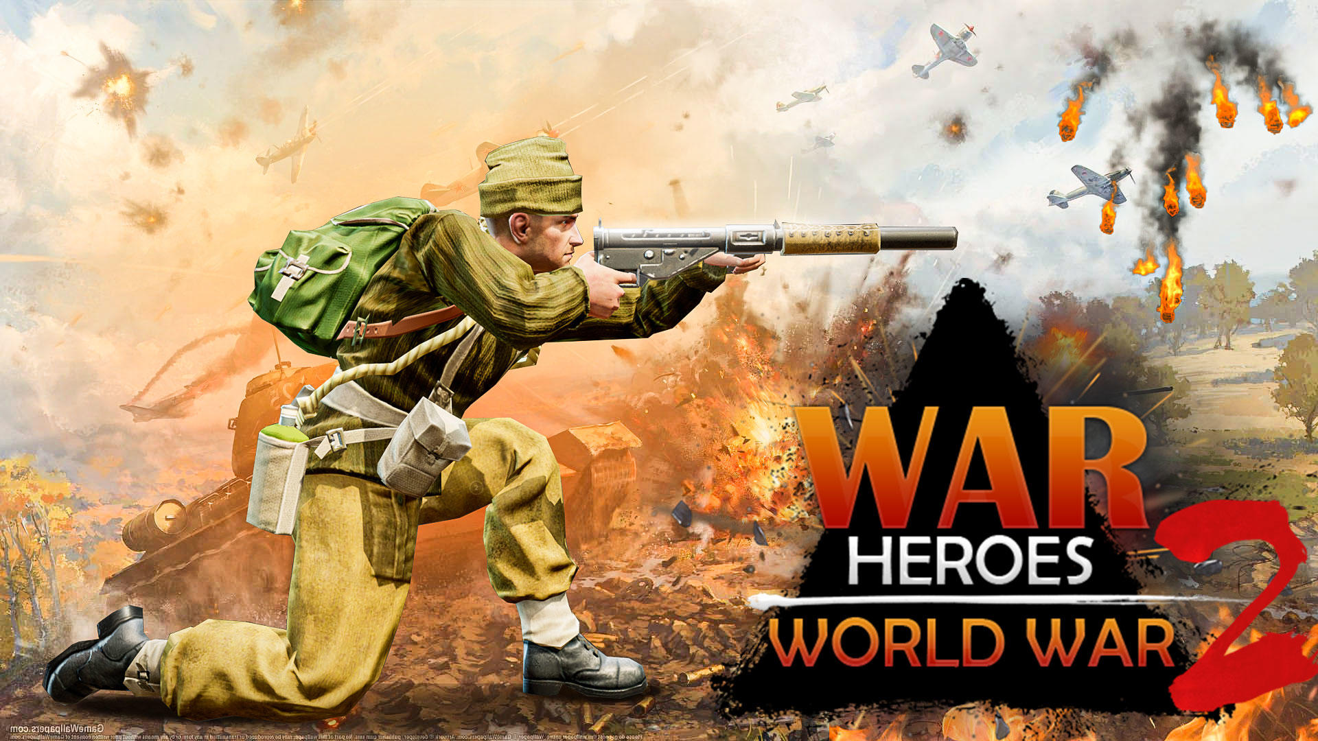 World War 2 Shooting Games 3D android iOS-TapTap
