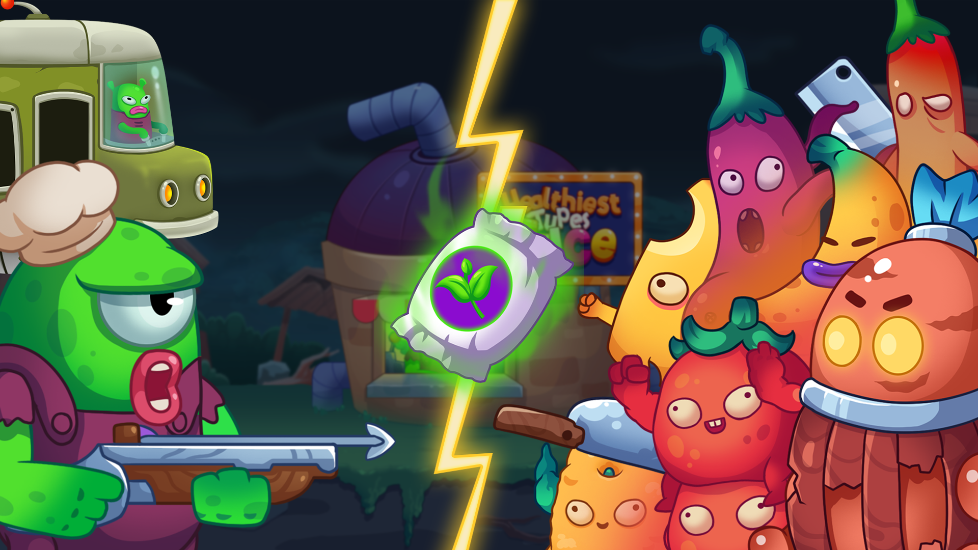 Fruit Zombie: Hunt & Shoot android iOS pre-register-TapTap