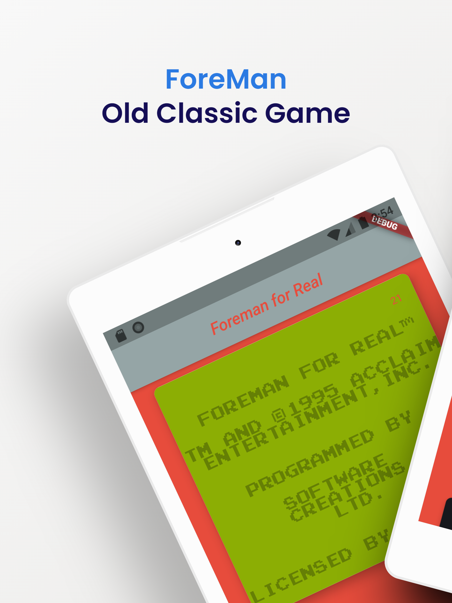 Foreman Classic Game android iOS apk download for free-TapTap