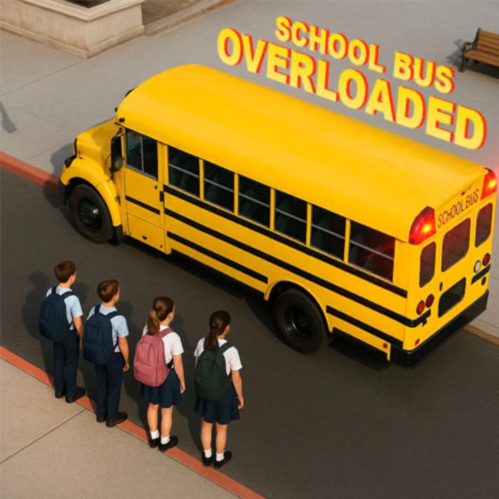 School Bus OverLoaded Game 3D for Android/iOS - TapTap