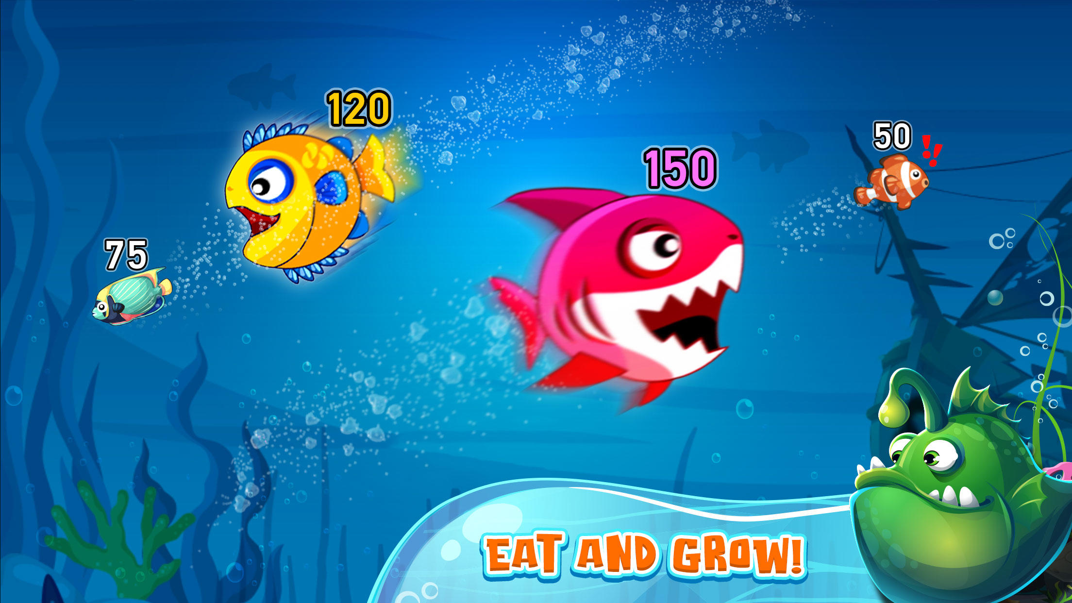 Fish Eat Getting Big Latest Version for Android/iOS - TapTap