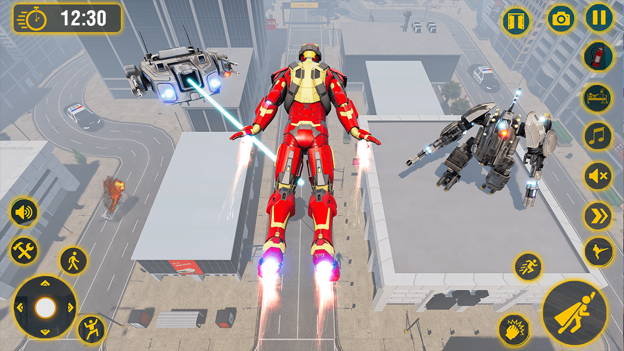 Iron Superhero: Iron Hero Game android iOS-TapTap