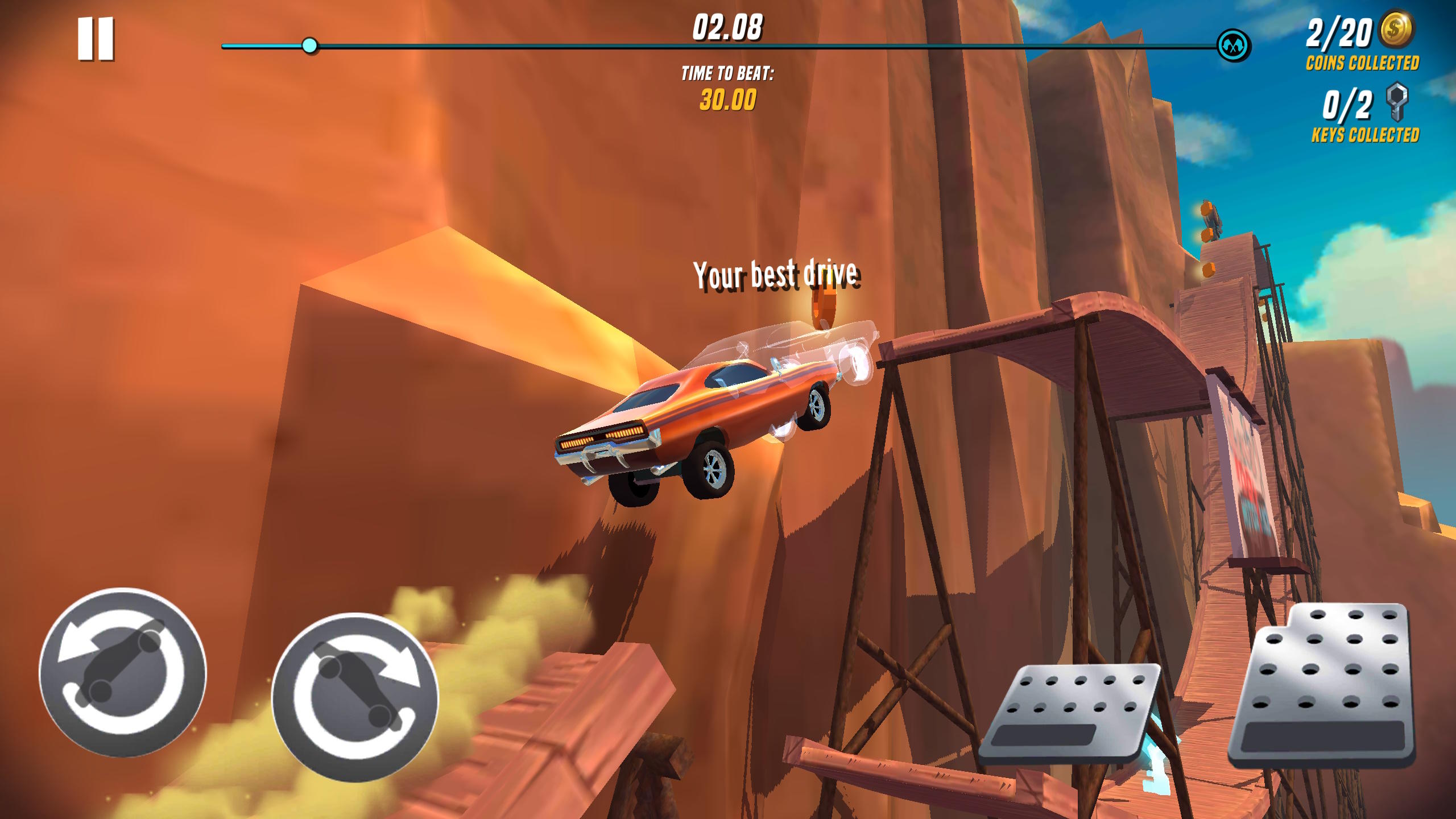 Racing Terrain Car Stunt Trial for Android/iOS - TapTap