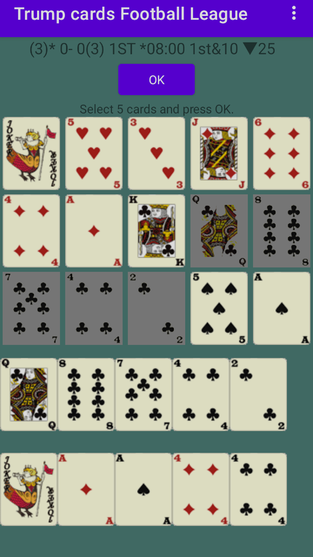 Trump cards Football League android iOS-TapTap