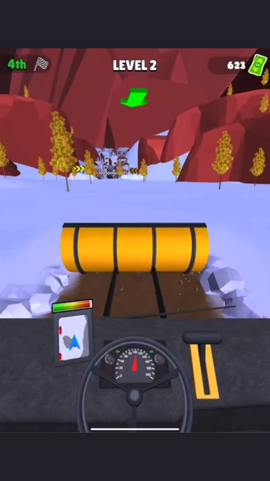 Throw the enemy with a car android iOS-TapTap