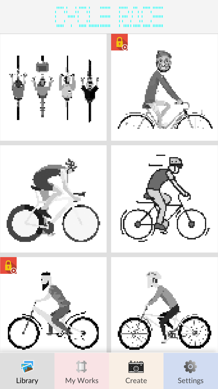 Cycle Race Pixel Art android iOS apk download for free-TapTap