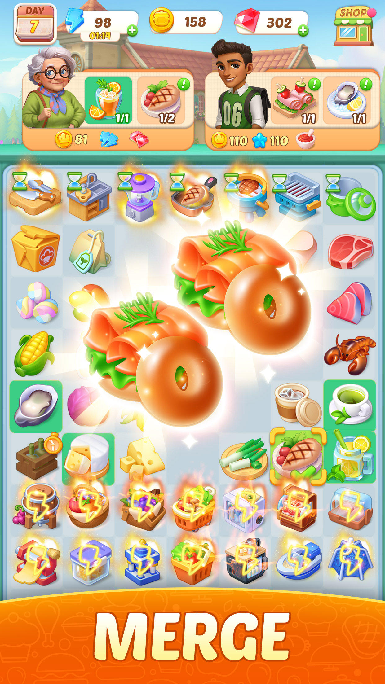 Flambé: Merge Cook Latest Version for Android/iOS - TapTap