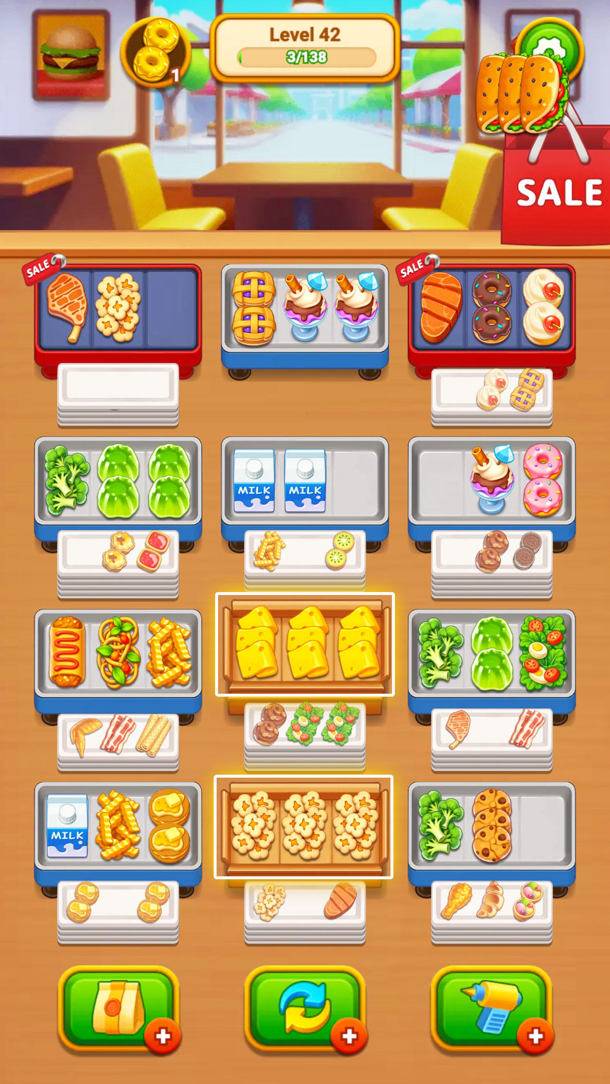 Grill Sort - Food Sort Games for Android/iOS - TapTap