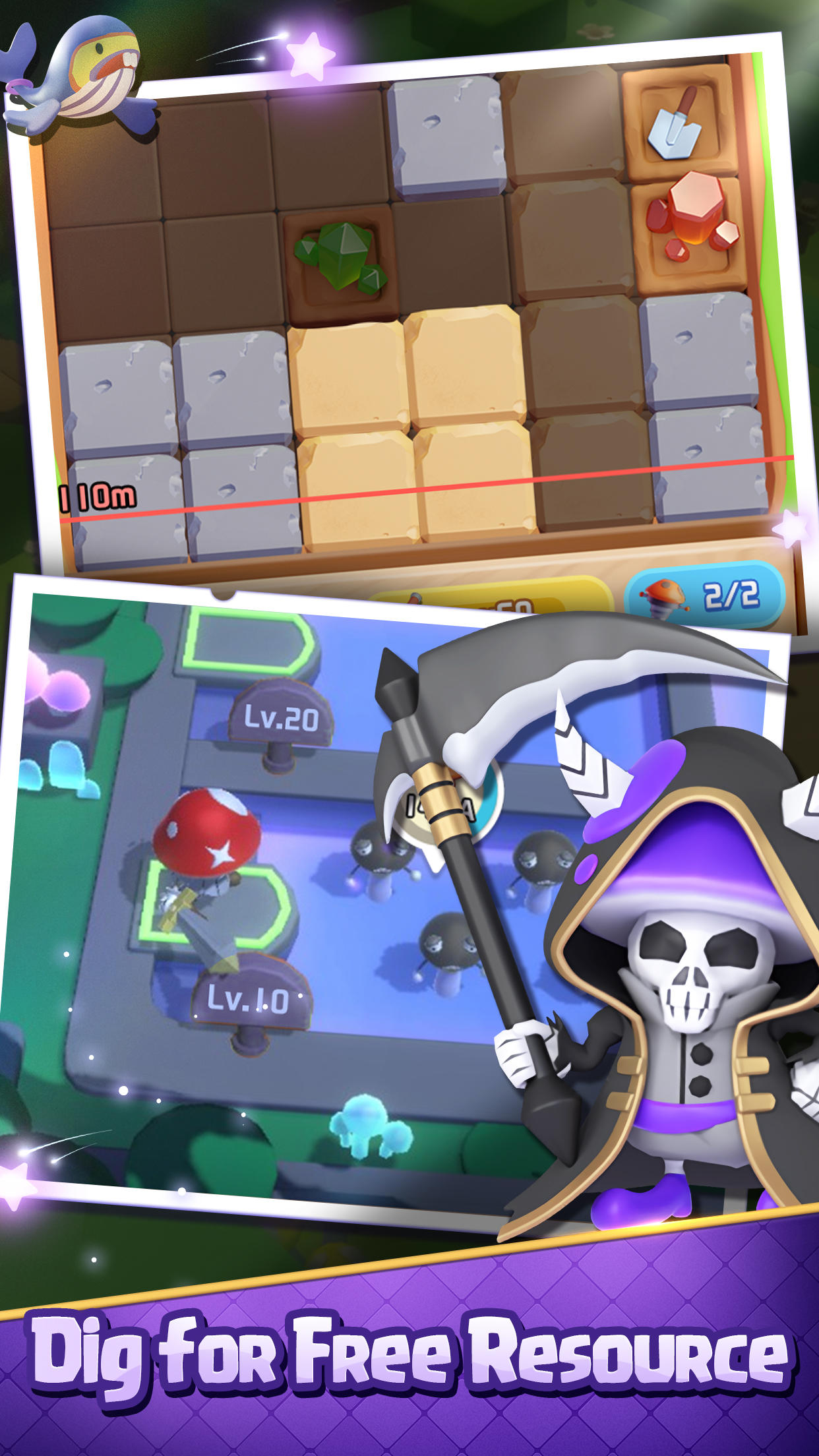 Mushroom Rush: Idle RPG android iOS-TapTap