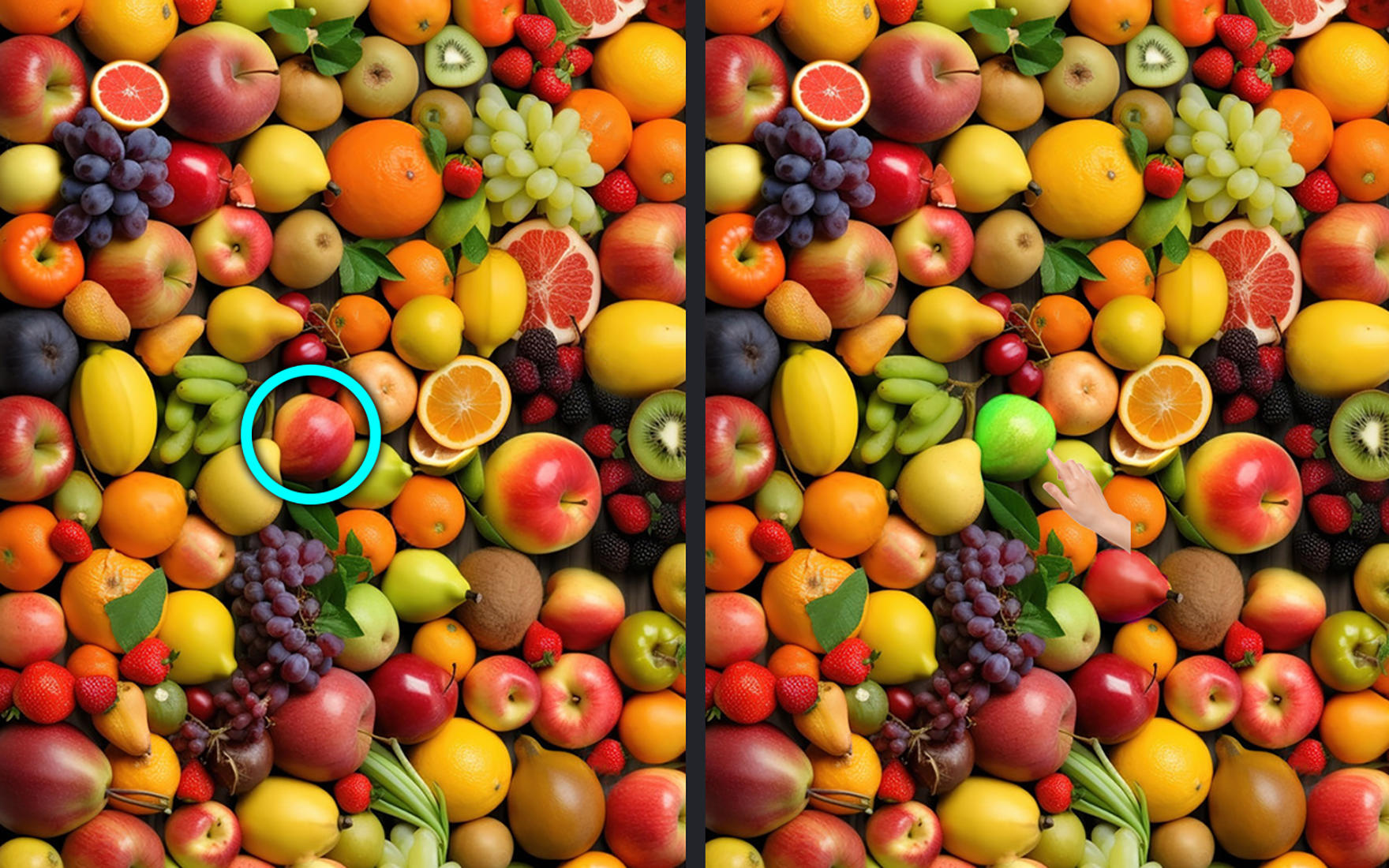 Find the differences fruits android iOS apk download for free-TapTap