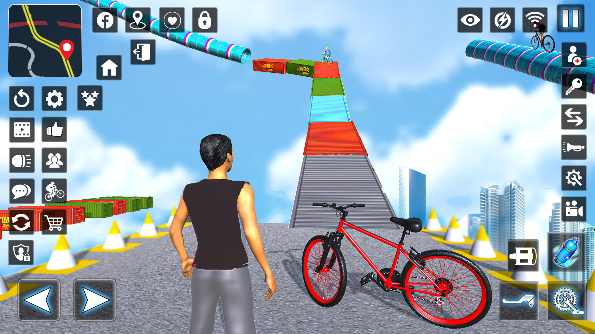BMX Rider 3D Cycle Racing Game android iOS-TapTap