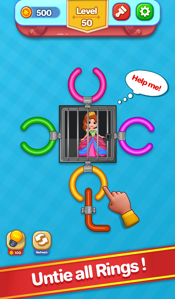 Rotate the Ring :Unlock Circle android iOS apk download for free-TapTap