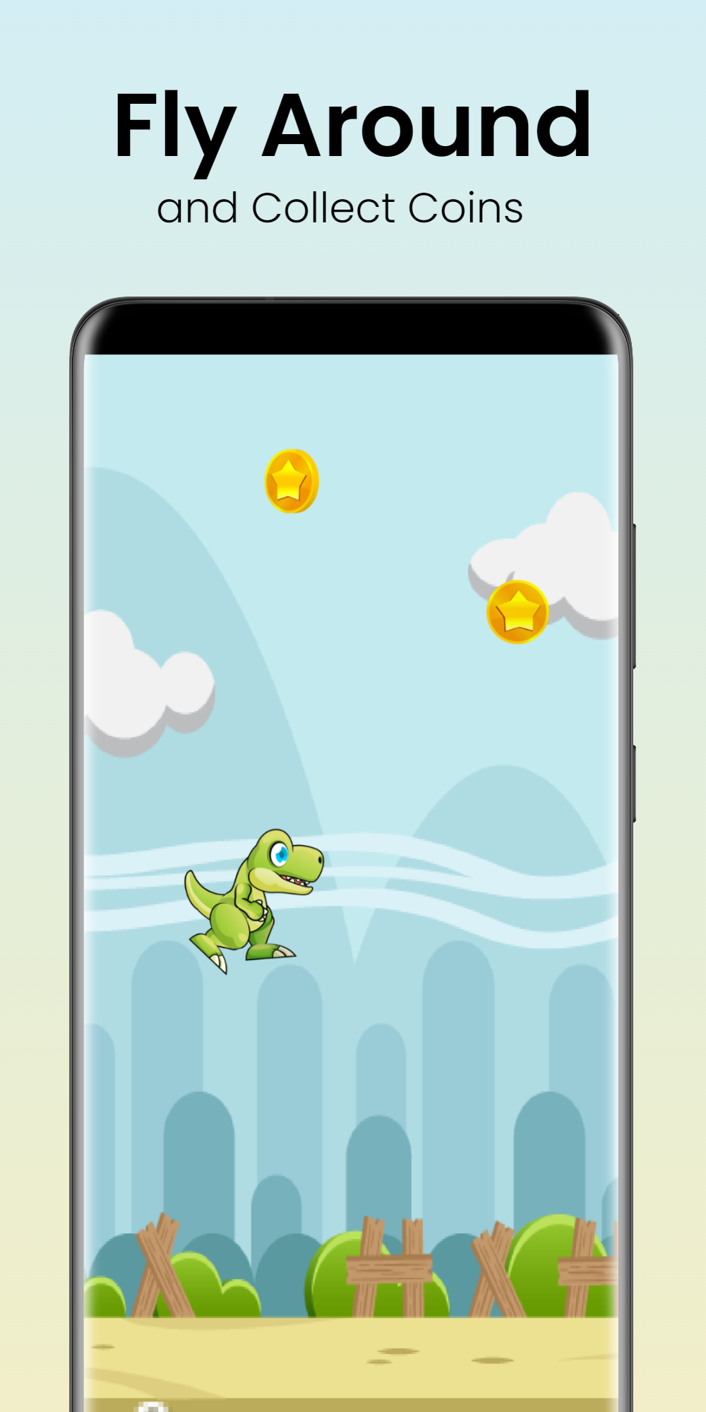 Flying Dino - 2D Arcade Game android iOS-TapTap