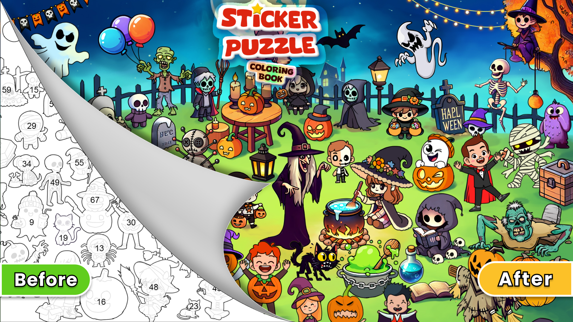 Sticker Puzzle - Coloring Book for Android/iOS - TapTap