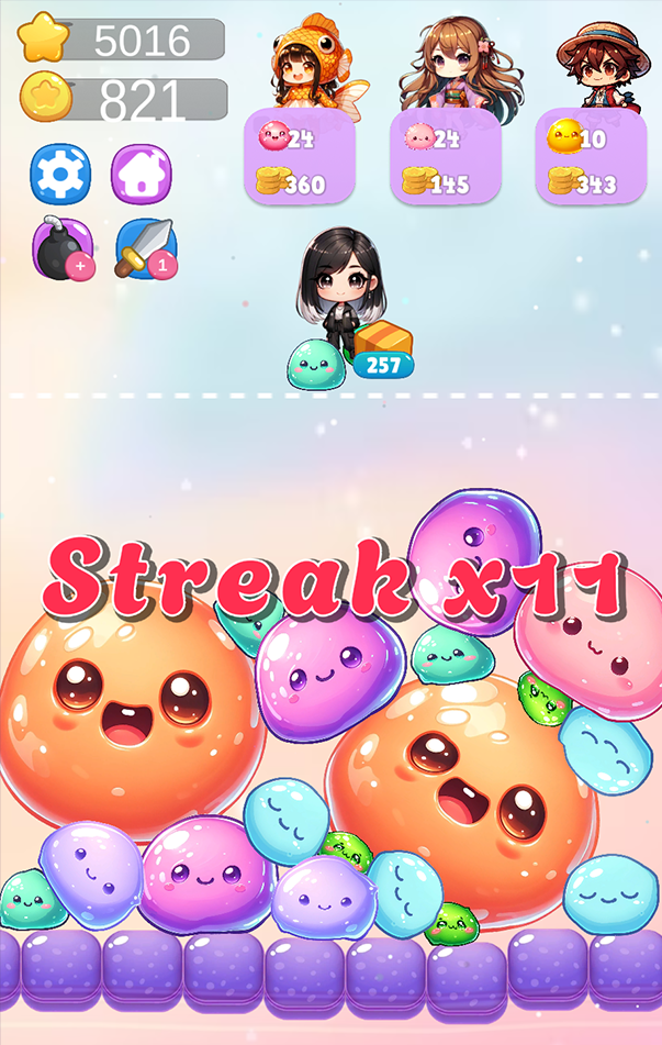 Merge Rainbow Slime android iOS apk download for free-TapTap