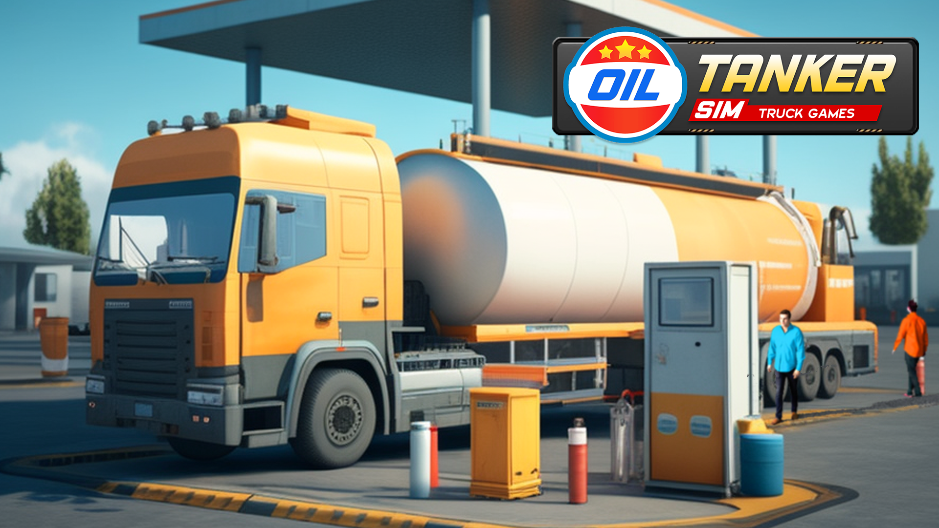 Oil Tanker Sim: Truck Games android iOS-TapTap