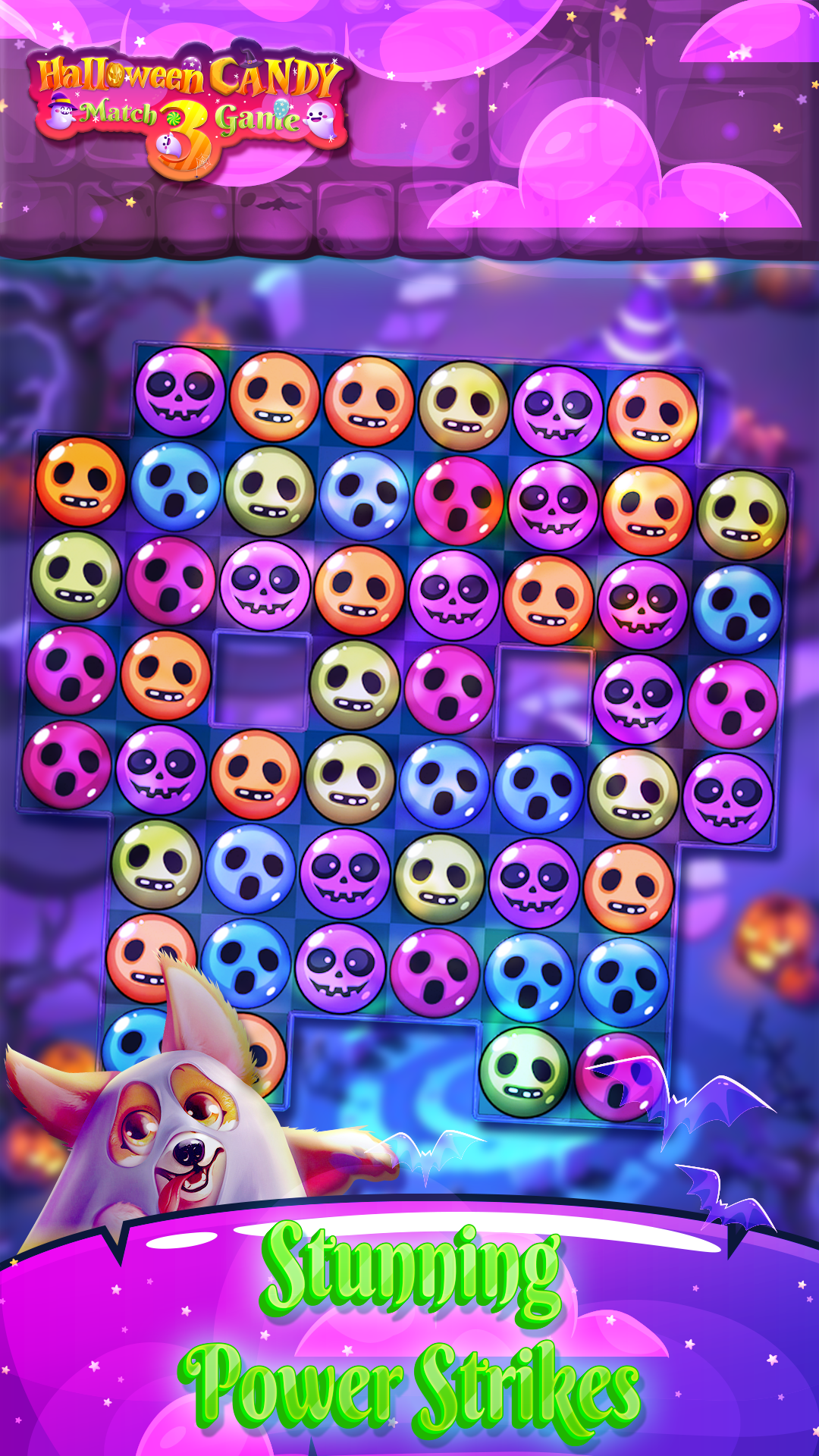 Halloween Candy - Match 3 Game android iOS-TapTap