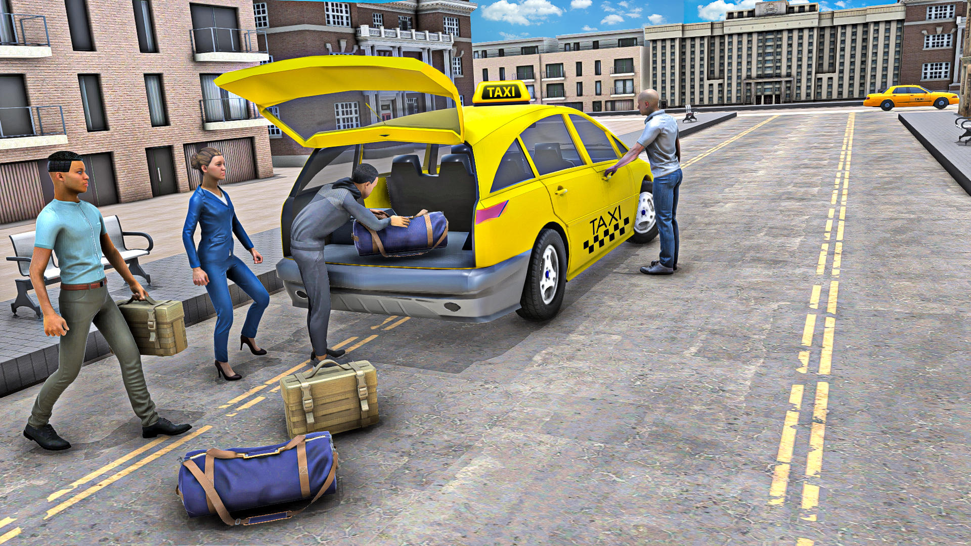 Crazy Taxi Sim: Taxi Games android iOS-TapTap
