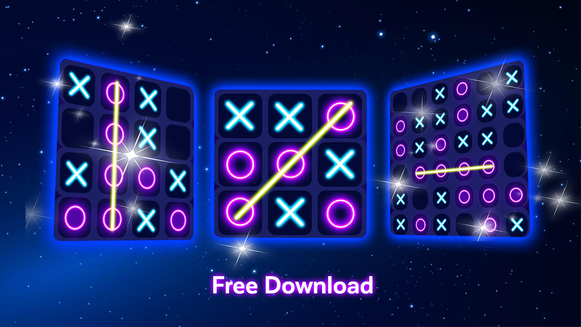 Tic Tac Toe OX Game Player 2 android iOS apk download for free-TapTap