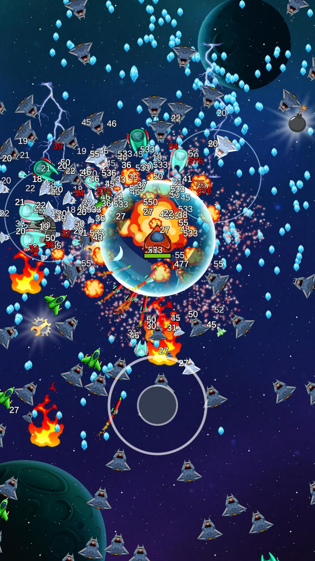 Asteroids Crusher.io android iOS-TapTap