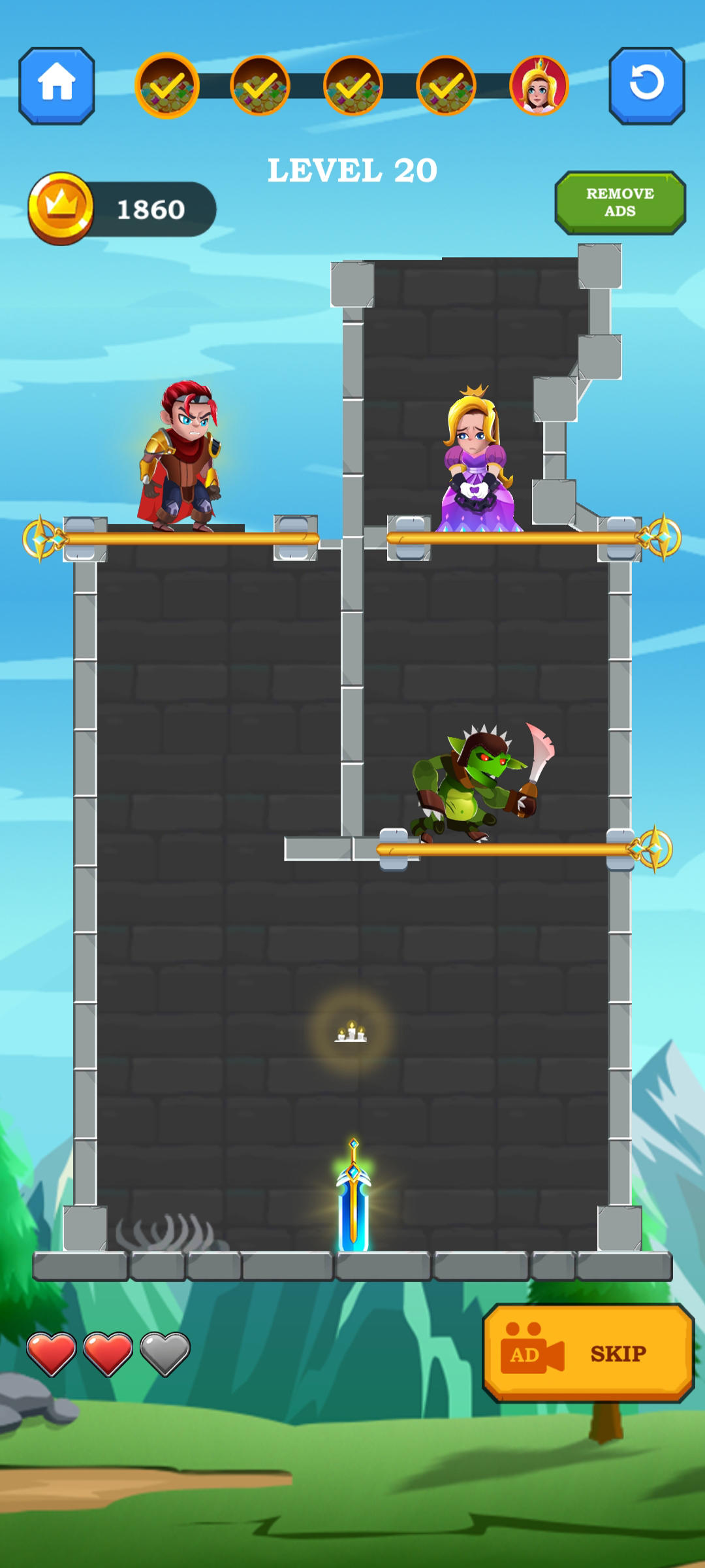 Hero Escape 3D android iOS-TapTap