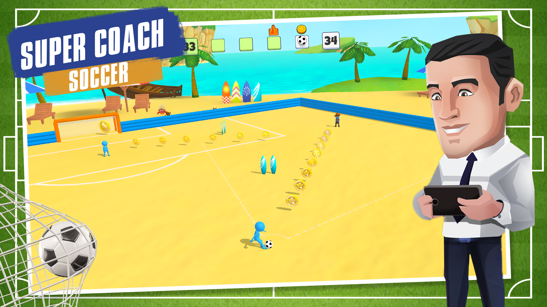Stickman - Soccer Super Coach android iOS-TapTap