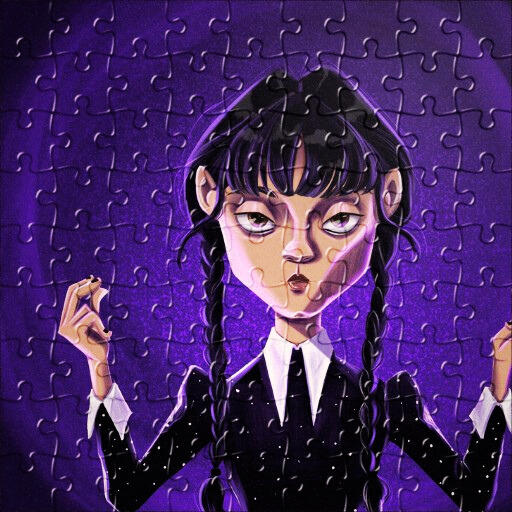 Wednesday Addams game puzzle for Android/iOS - TapTap