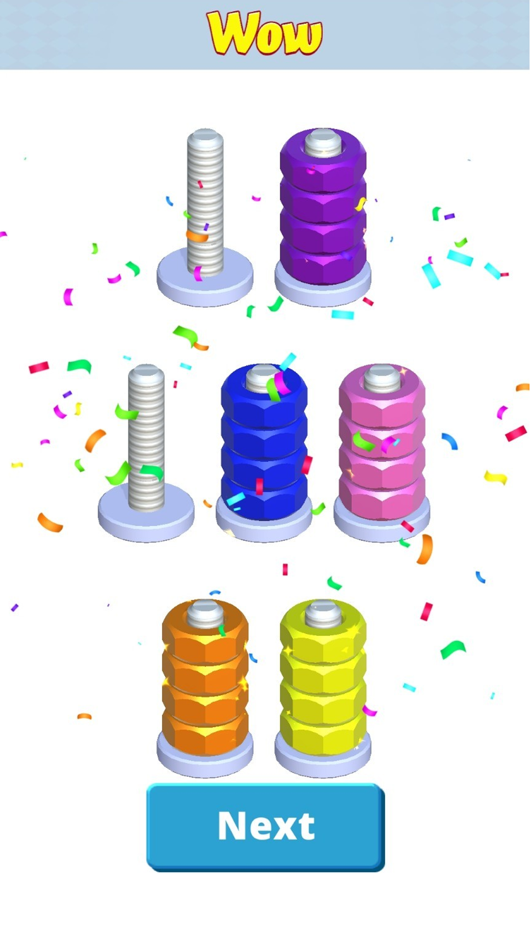 Color Screw Sort: Nuts & Bolts android iOS apk download for free-TapTap
