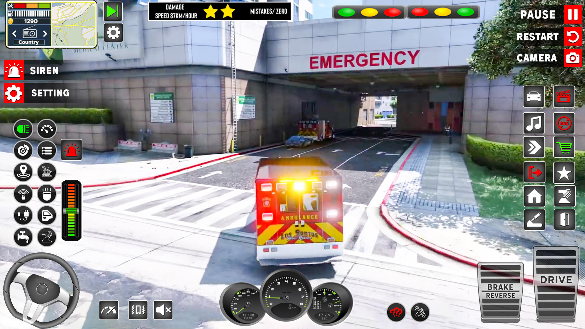 US Emergency Ambulance Game 3D android iOS apk download for free-TapTap