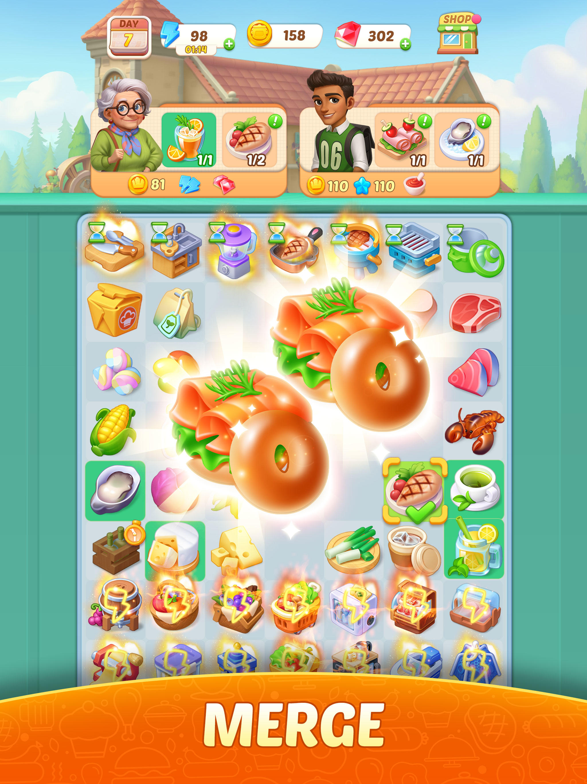 Flambé: Merge Cook Latest Version for Android/iOS - TapTap