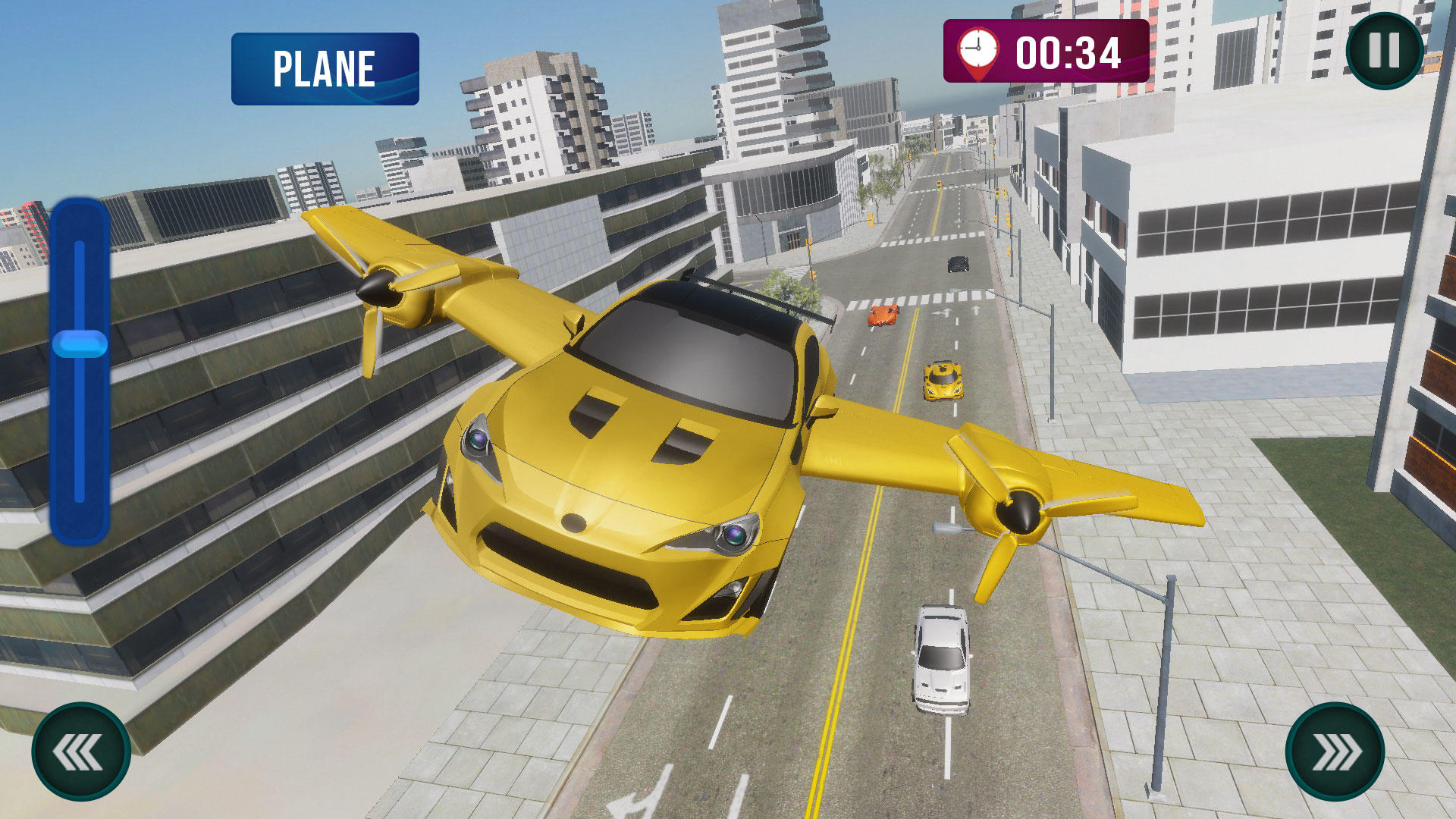 Real 3D: Flying Car Simulator android iOS apk download for free-TapTap