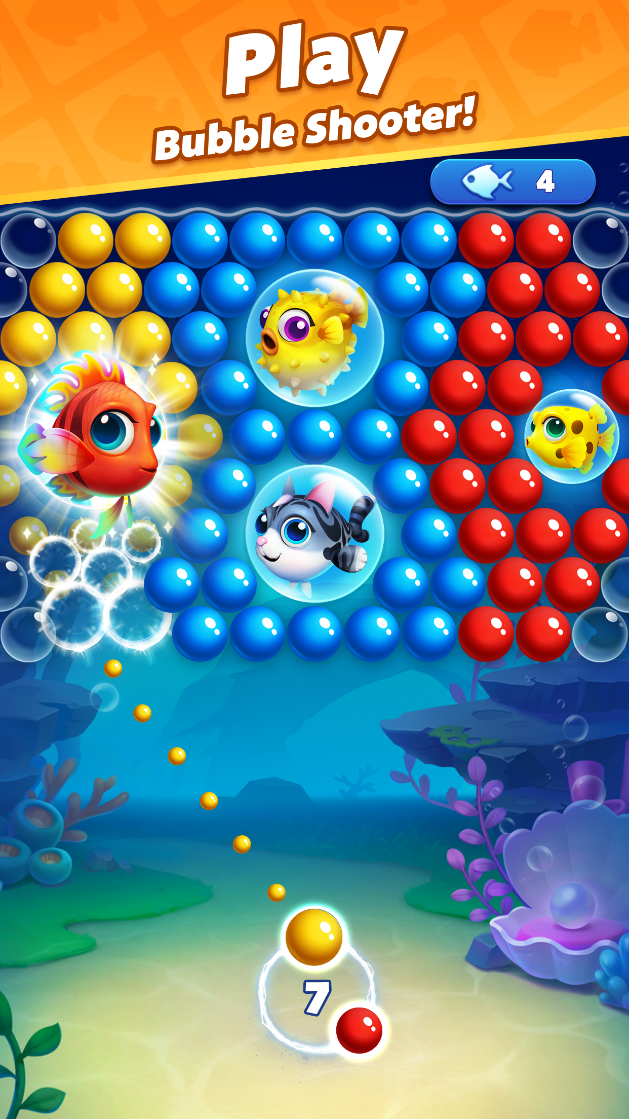 Bubble Shooter Ocean Pop android iOS apk download for free-TapTap