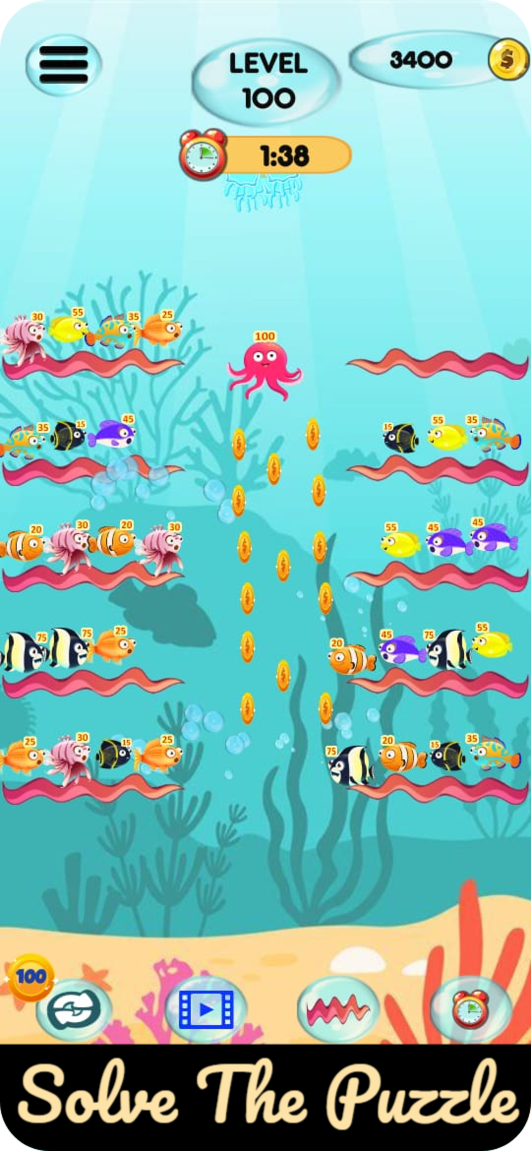 Fish Sort pro-Color fish game android iOS-TapTap