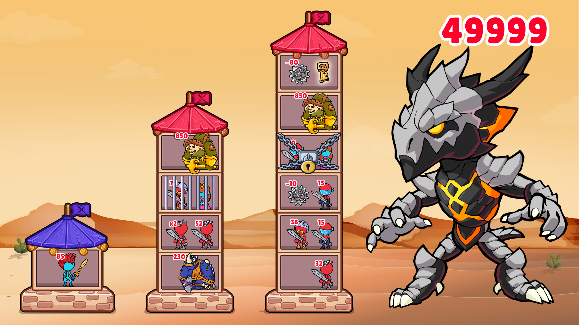 Stickman Hero Mighty Tower War android iOS apk download for free-TapTap