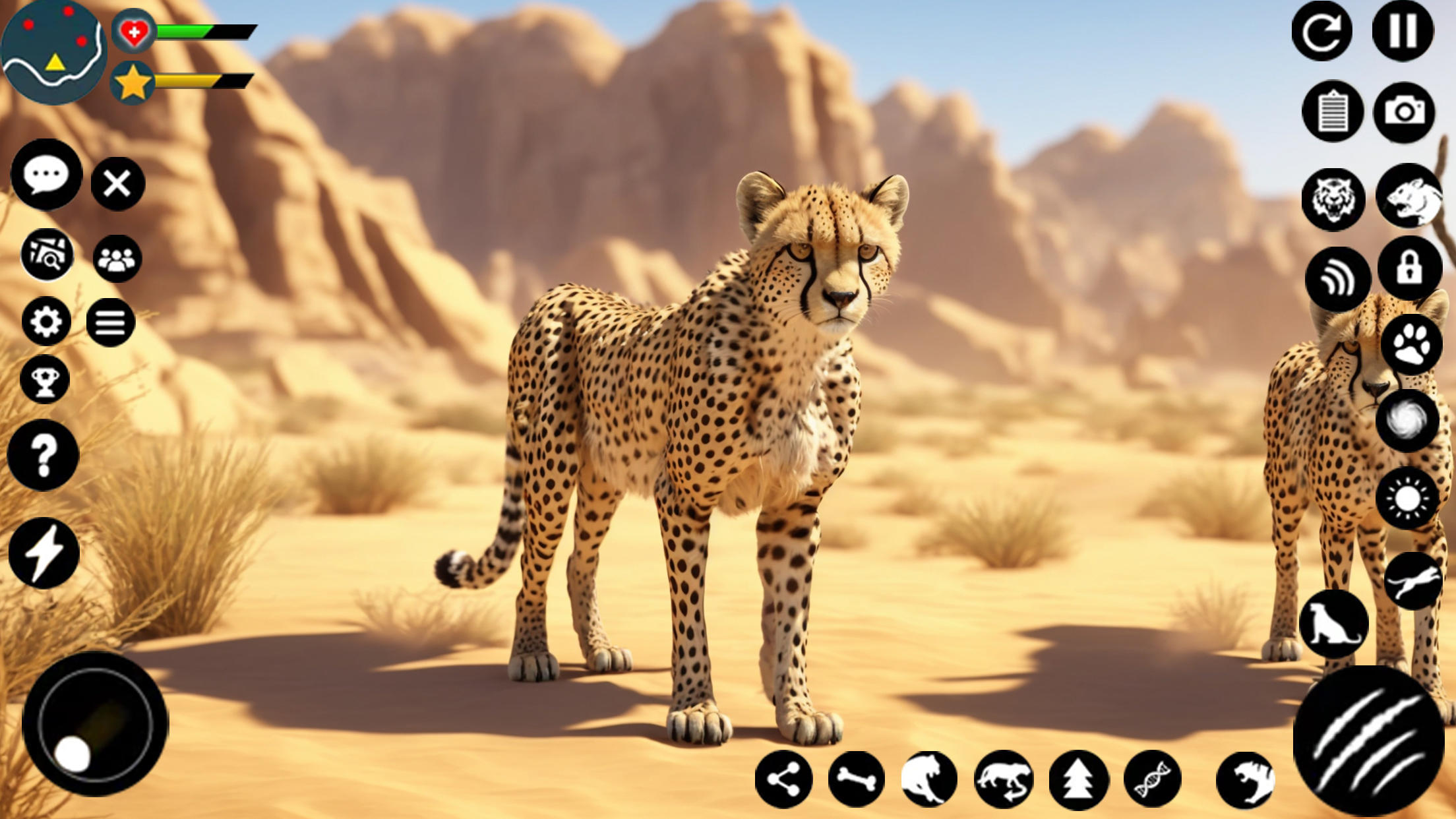 Wild Cheetah Family Simulator for Android/iOS - TapTap
