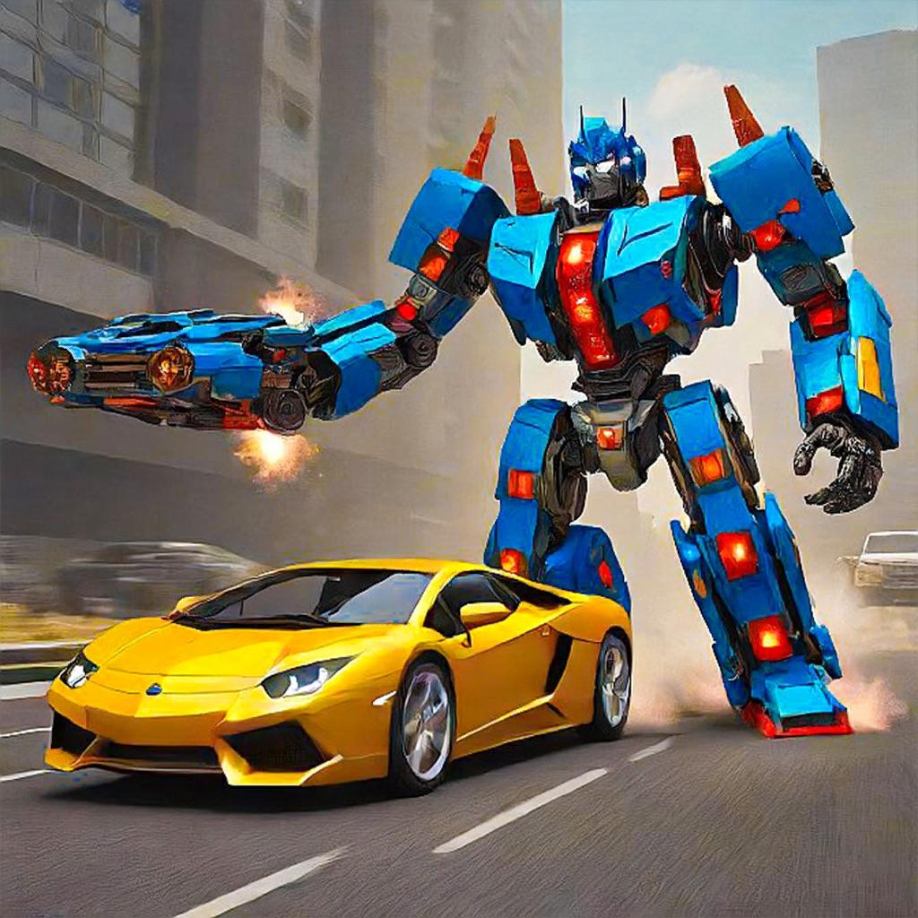 Robot Car War Transform Battle for Android/iOS - TapTap