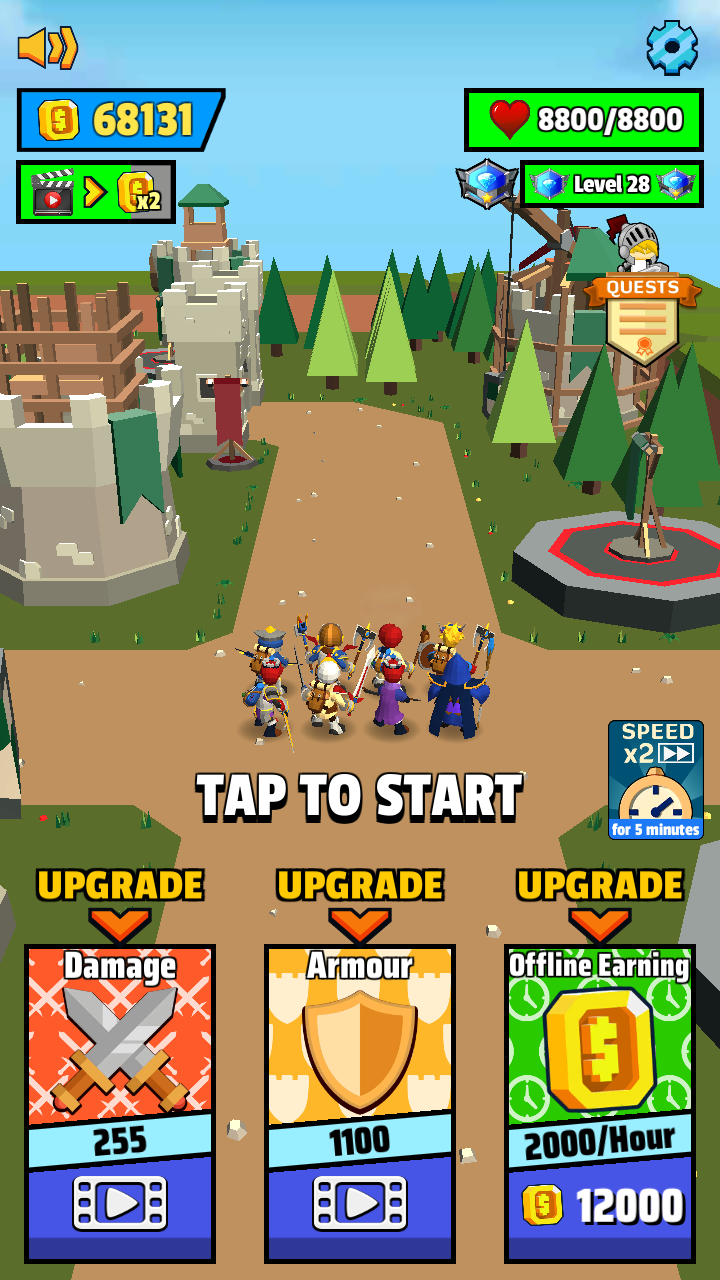 Heroes Legend: Idle Battle War android iOS-TapTap