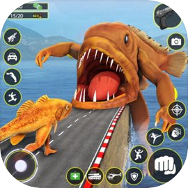 Gangster Fish Head:City Battle android iOS apk download for free-TapTap