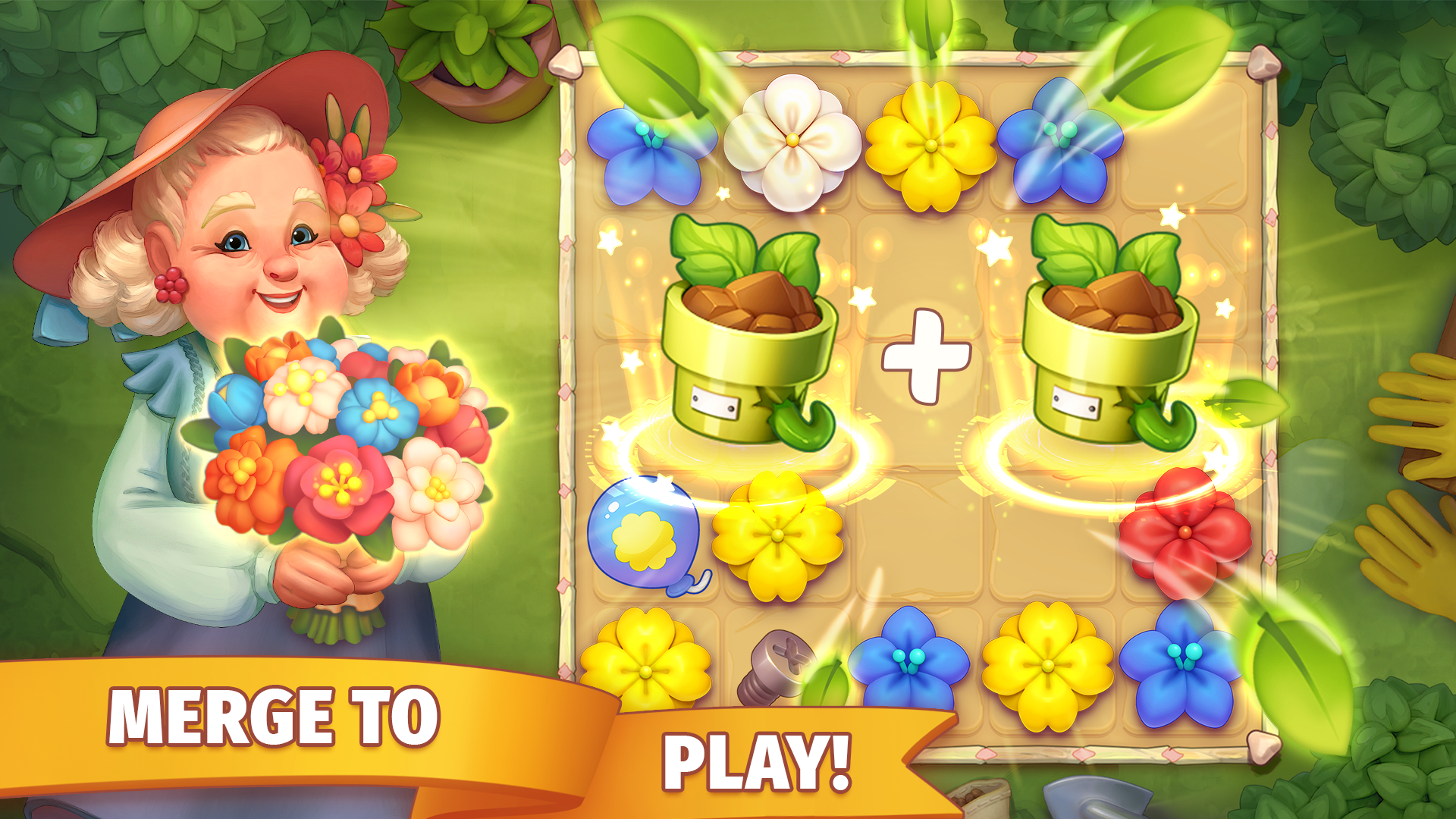 Florescence: Merge Garden android iOS apk download for free-TapTap