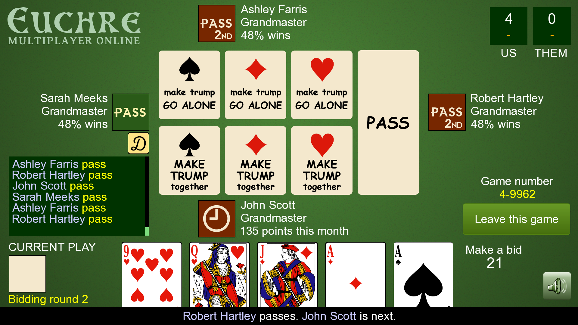 Euchre Multiplayer Online android iOS apk download for free-TapTap