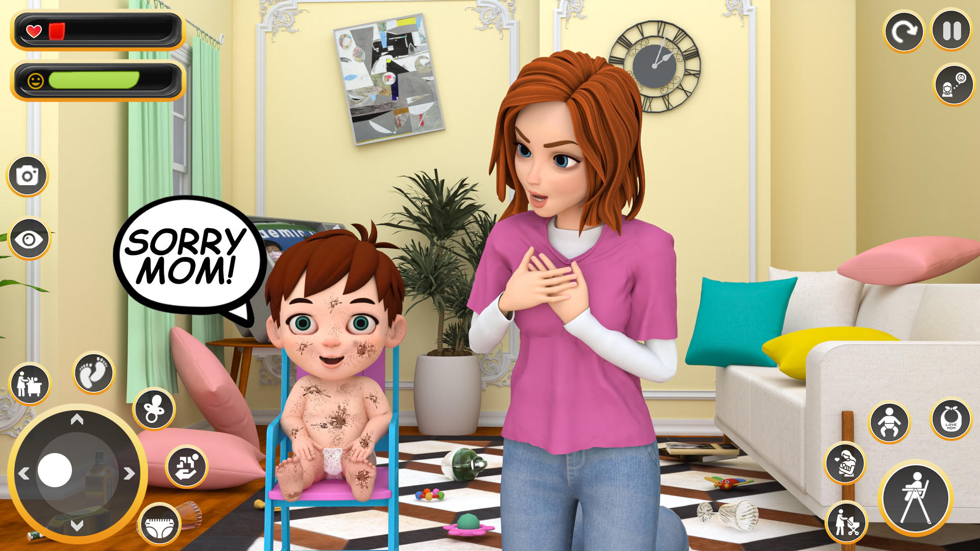 Mother Simulator 3D: Mom Games android iOS-TapTap