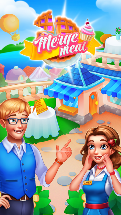 Merge Meal: Tasty Cafe Story android iOS apk download for free-TapTap
