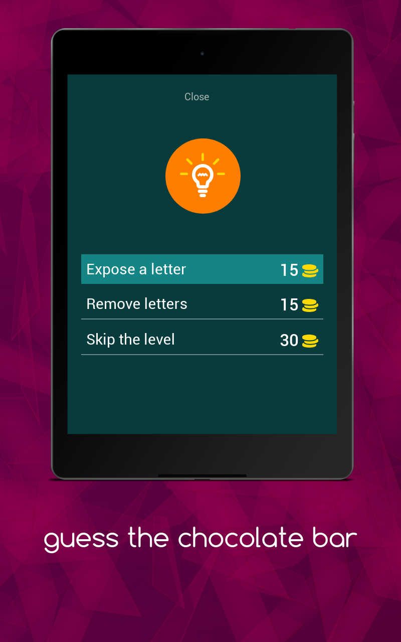 guess the chocolate bar android iOS apk download for free-TapTap